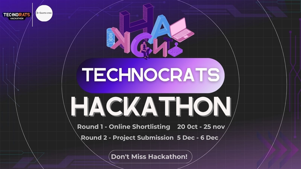 Technocrats Hackathon | Devfolio